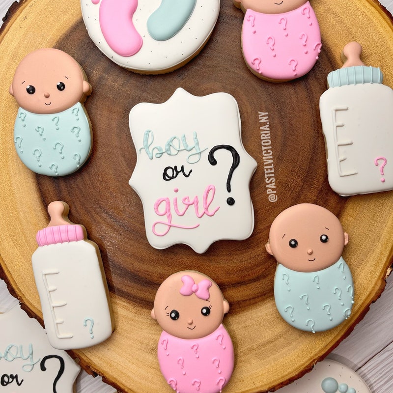 Gender Reveal Cookie - Etsy