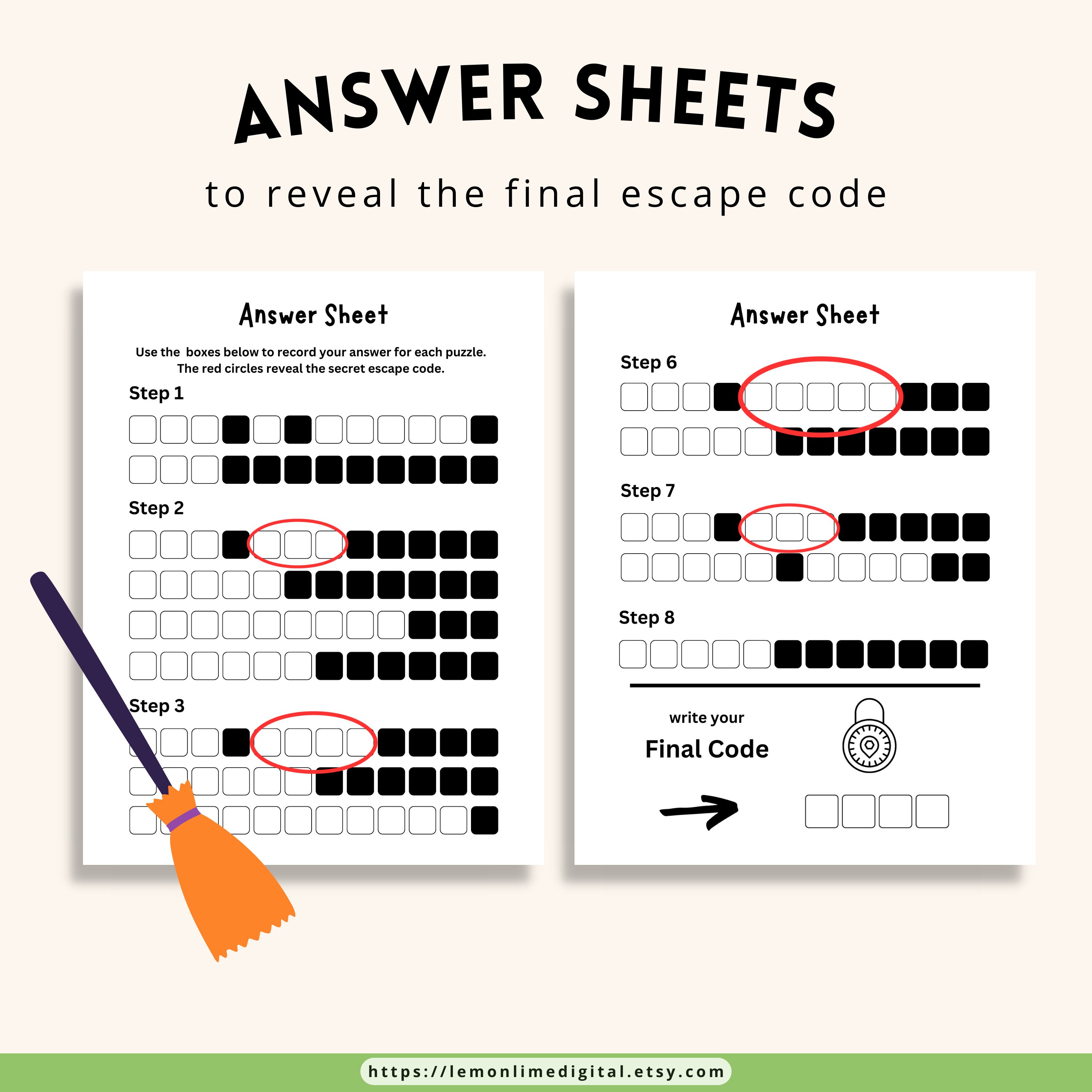 Wizard Escape Room Printable With Punch Recipe Instant - Etsy