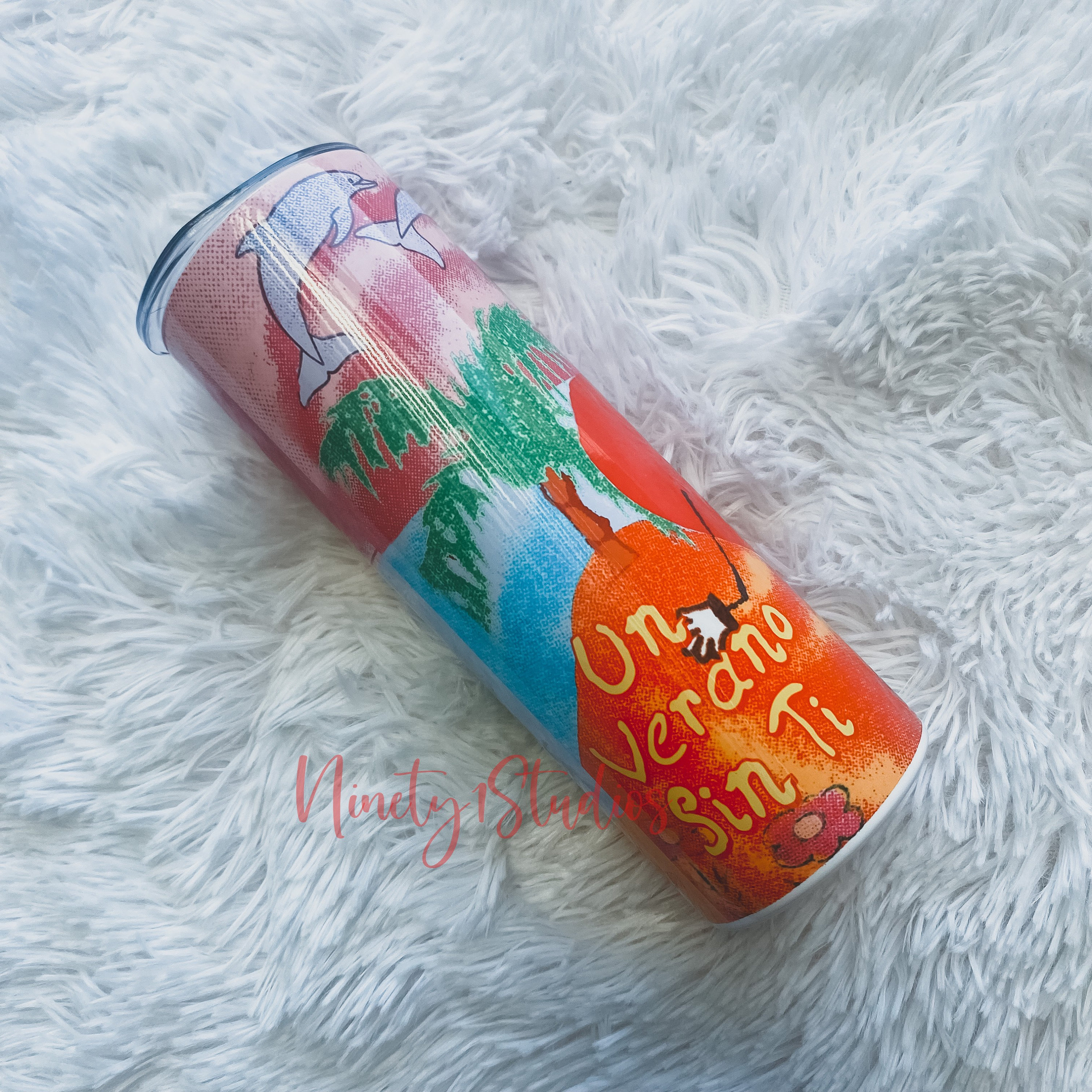 Un Verano Sin Ti Skinny Tumbler - Etsy