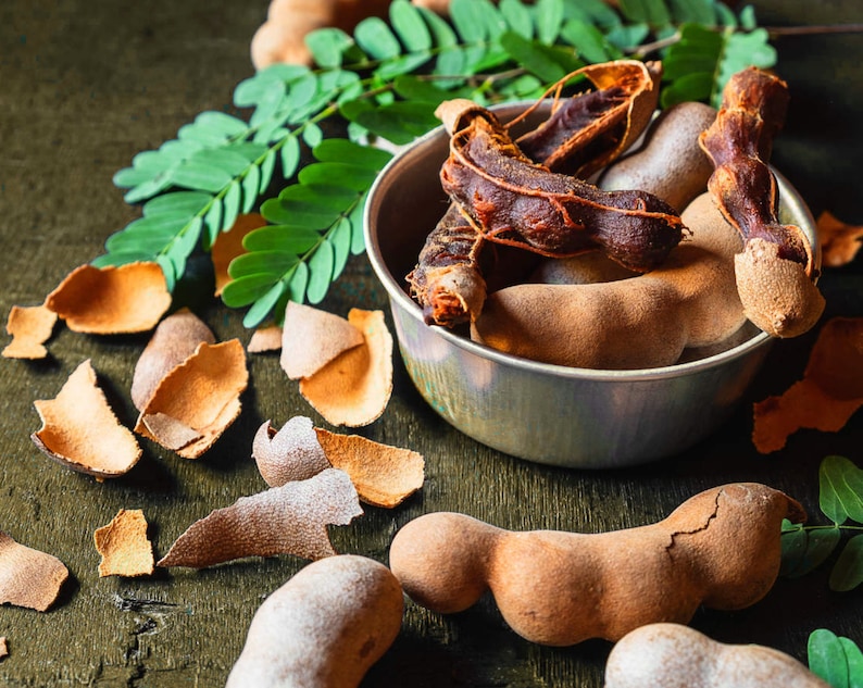 Tamarind Pods 100% Natural Dried Organically Pure Tamarindus Indica ...