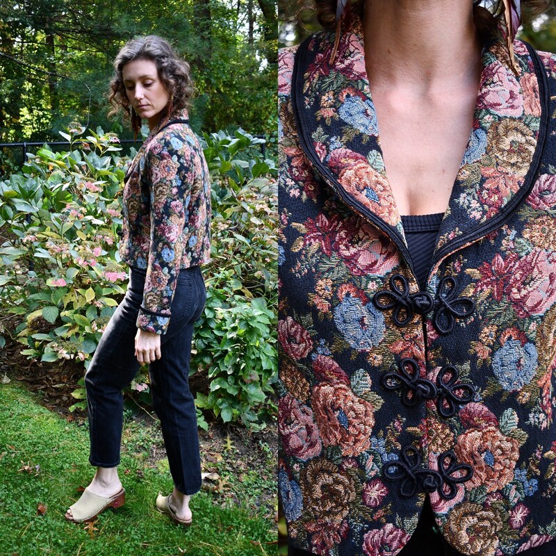Tapestry Jacket - Etsy