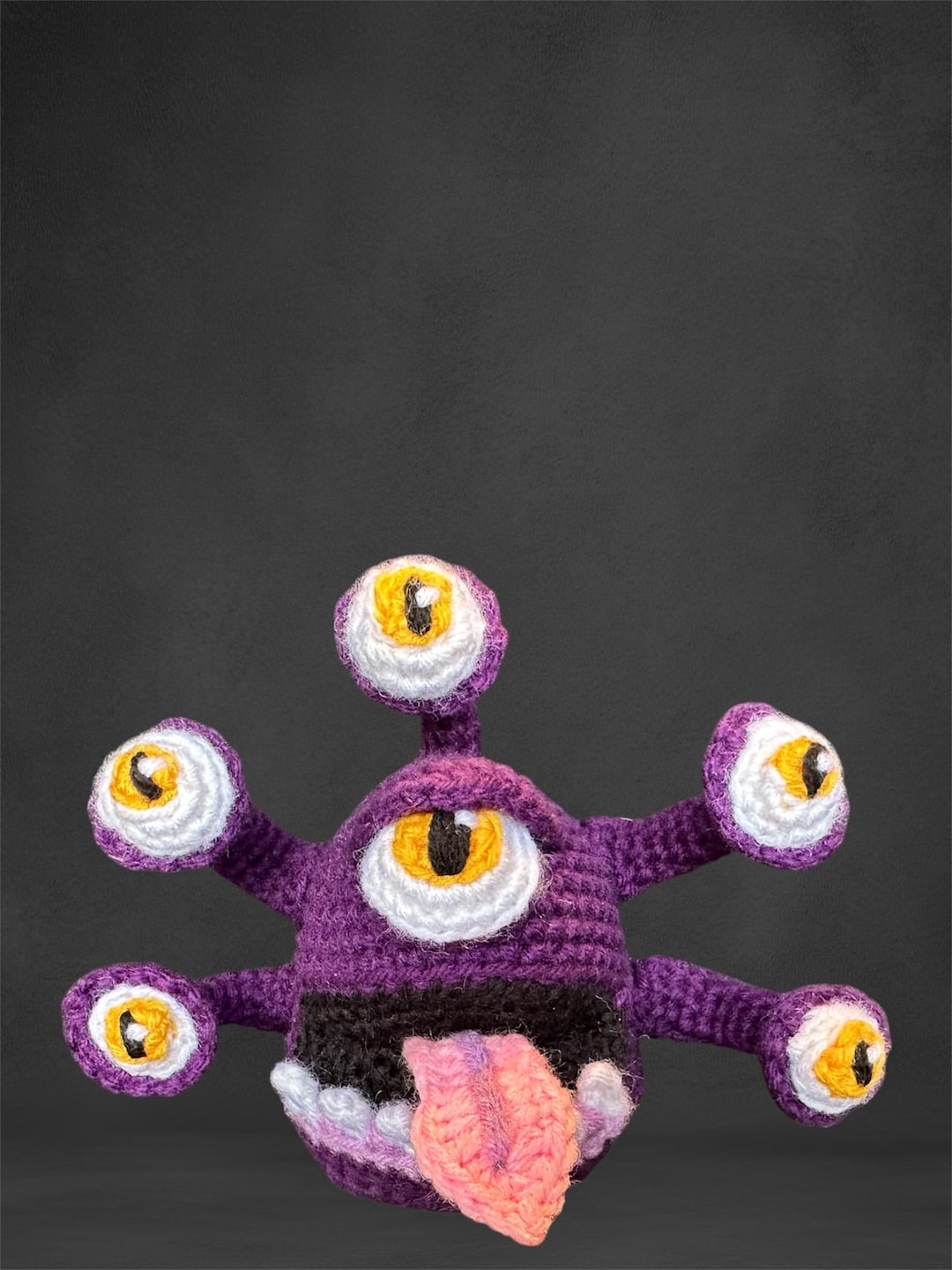 Handmade Beholder Amigurumi - Cute and Creepy Plush Toy With Unique ...