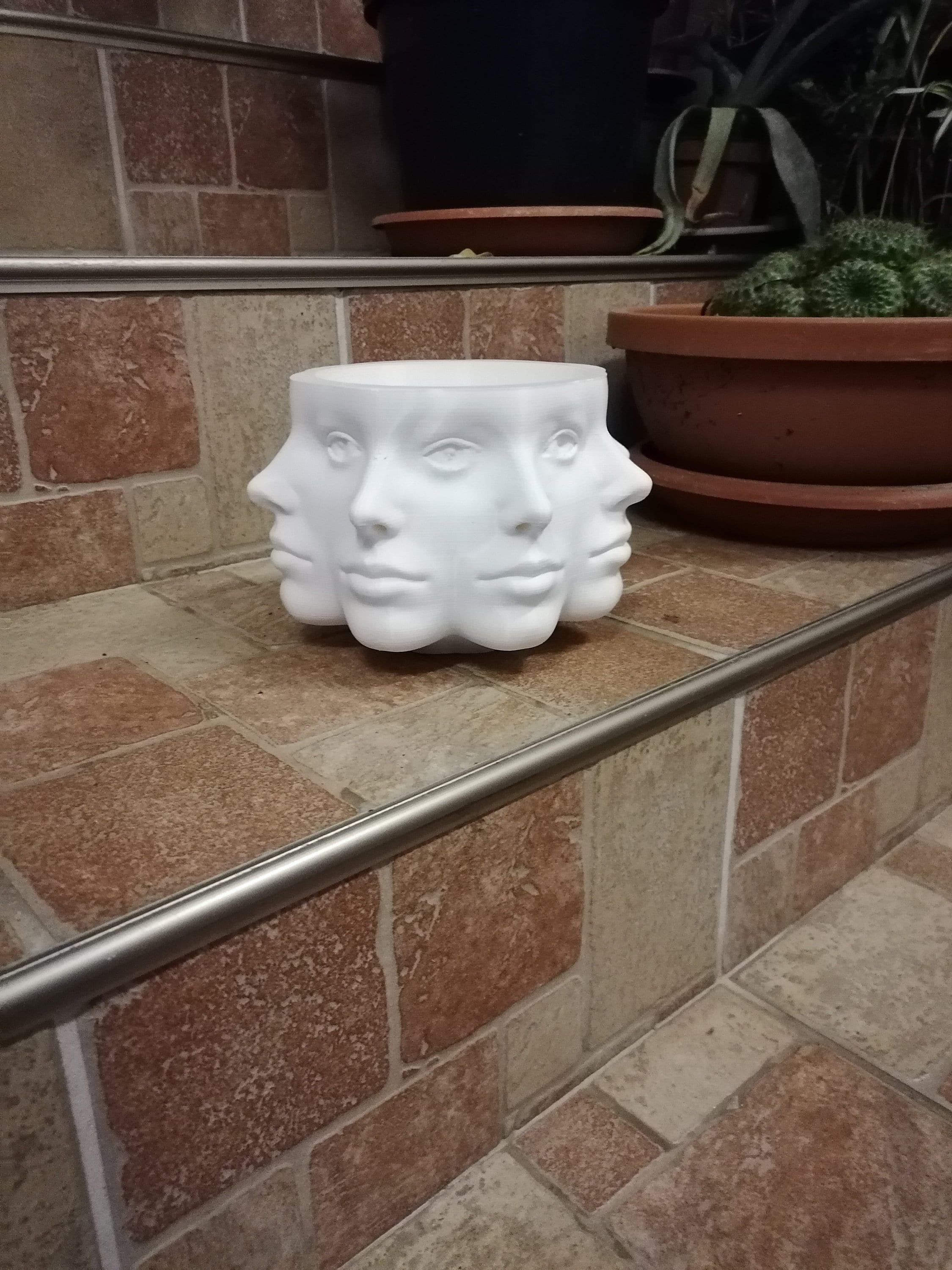 Polyface Planter-vase 3d Printed - Etsy