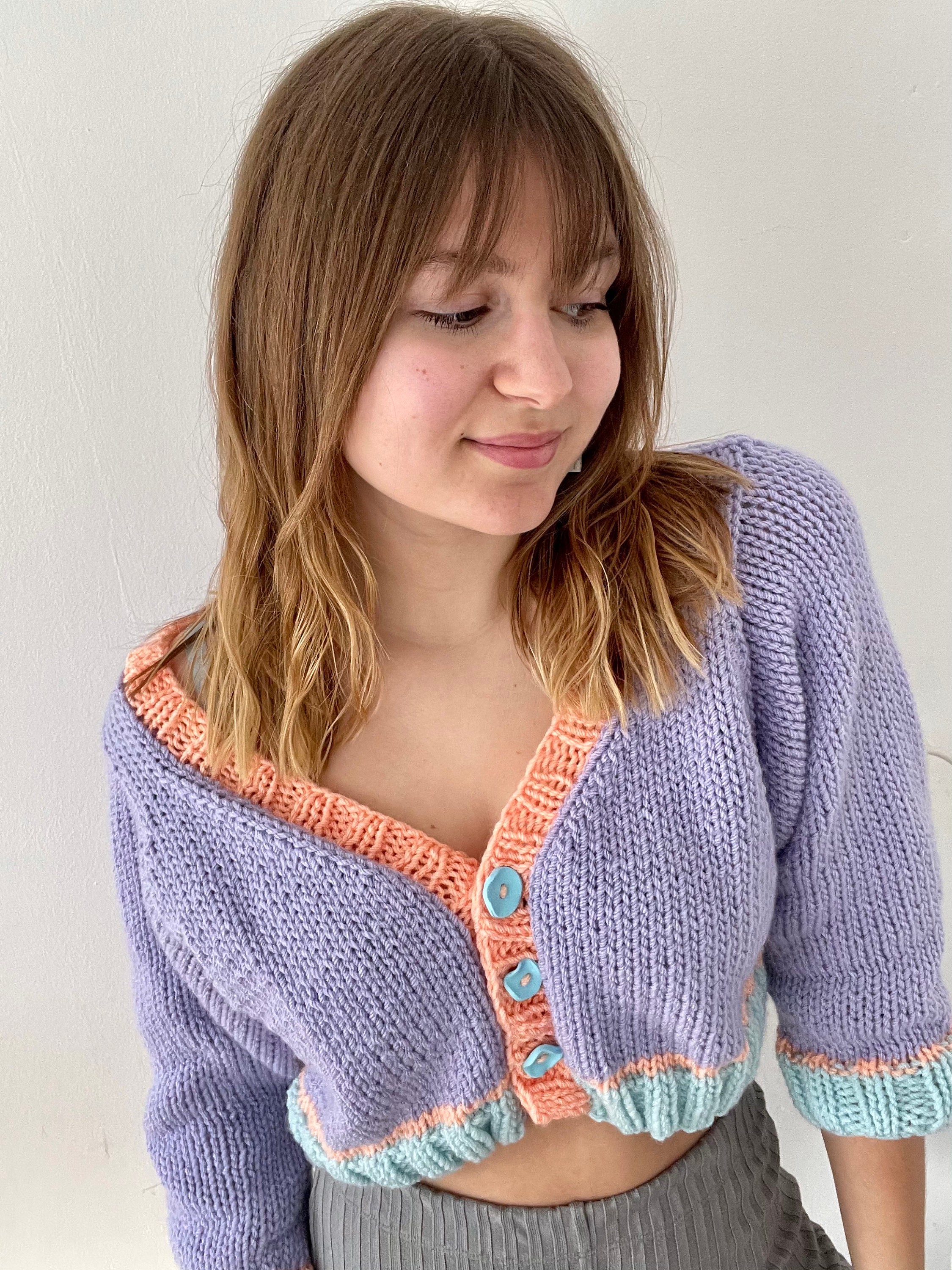 The Cropped Cardigan - Etsy