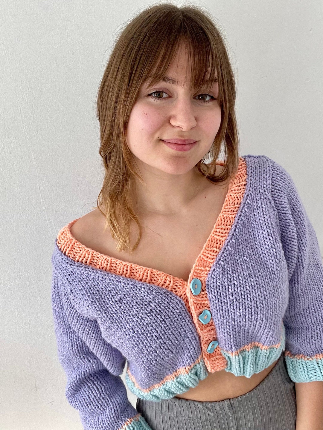 The Cropped Cardigan - Etsy