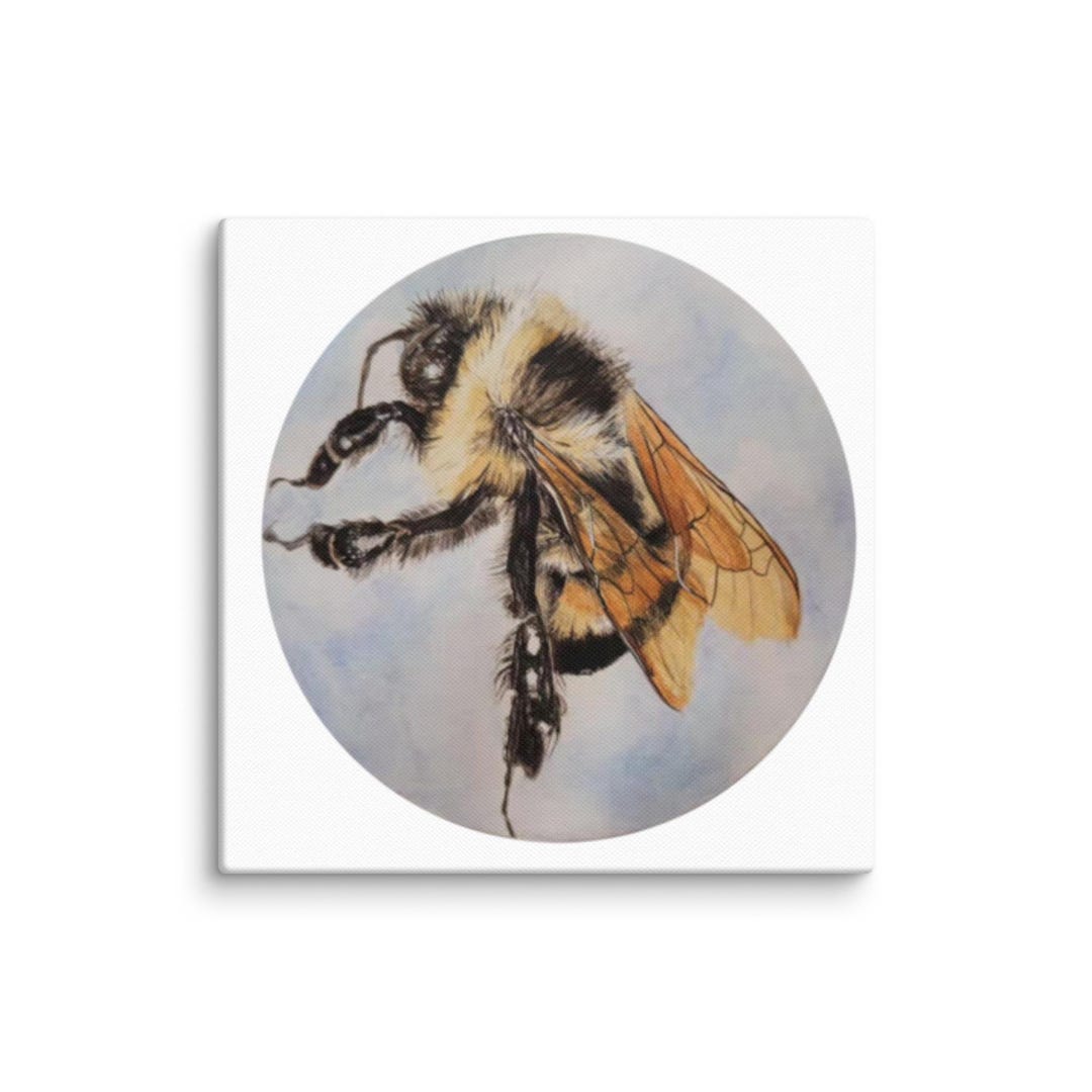 Bumblebee Canvas Print - Etsy