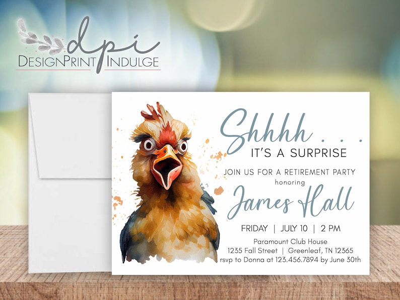 Funny Retirement Party Invitation Retirement Celebration - Etsy