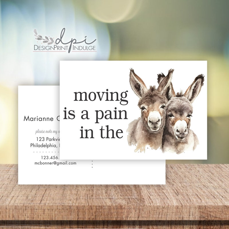 Moving Postcard - Etsy