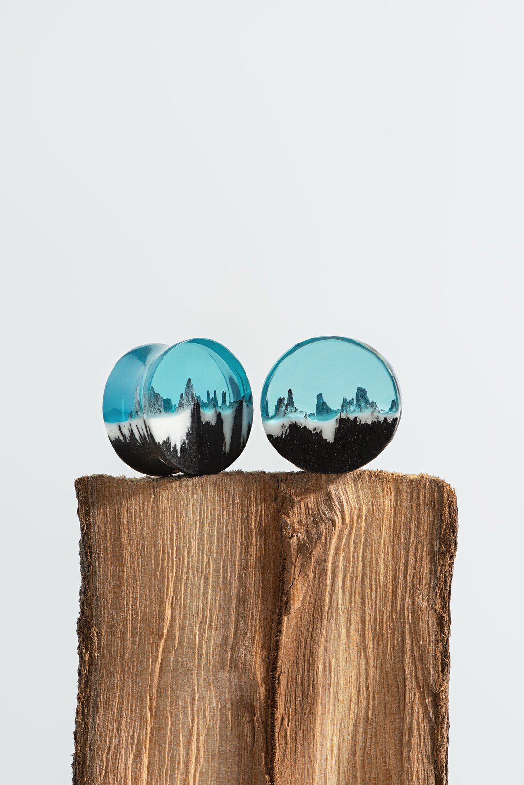 Plugs Made of Wood and Resin. Custom Plugs, Wood Resin Plugs, Gauges ...