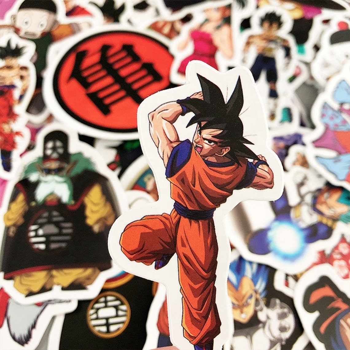 Pack of 25 Vinyl Dragon Ball Stickers Die Cut Decal Set | Etsy
