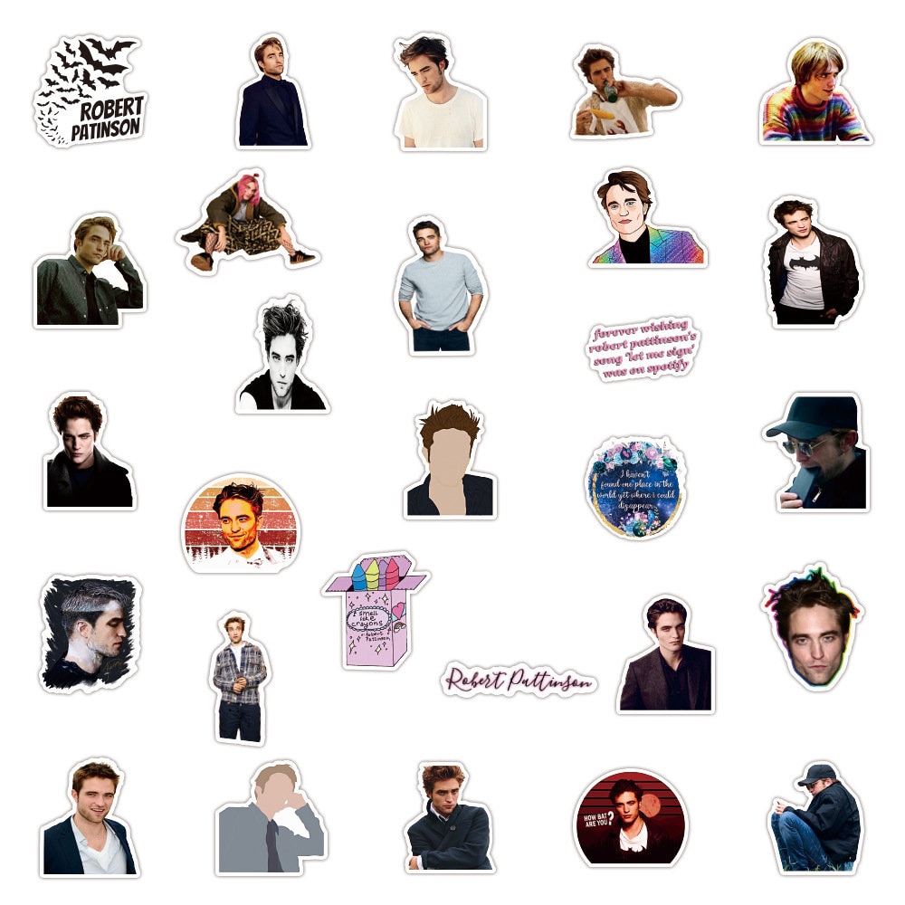 Pack of 25 or 50 Vinyl Twilight Ed Stickers Die Cut Decal | Etsy