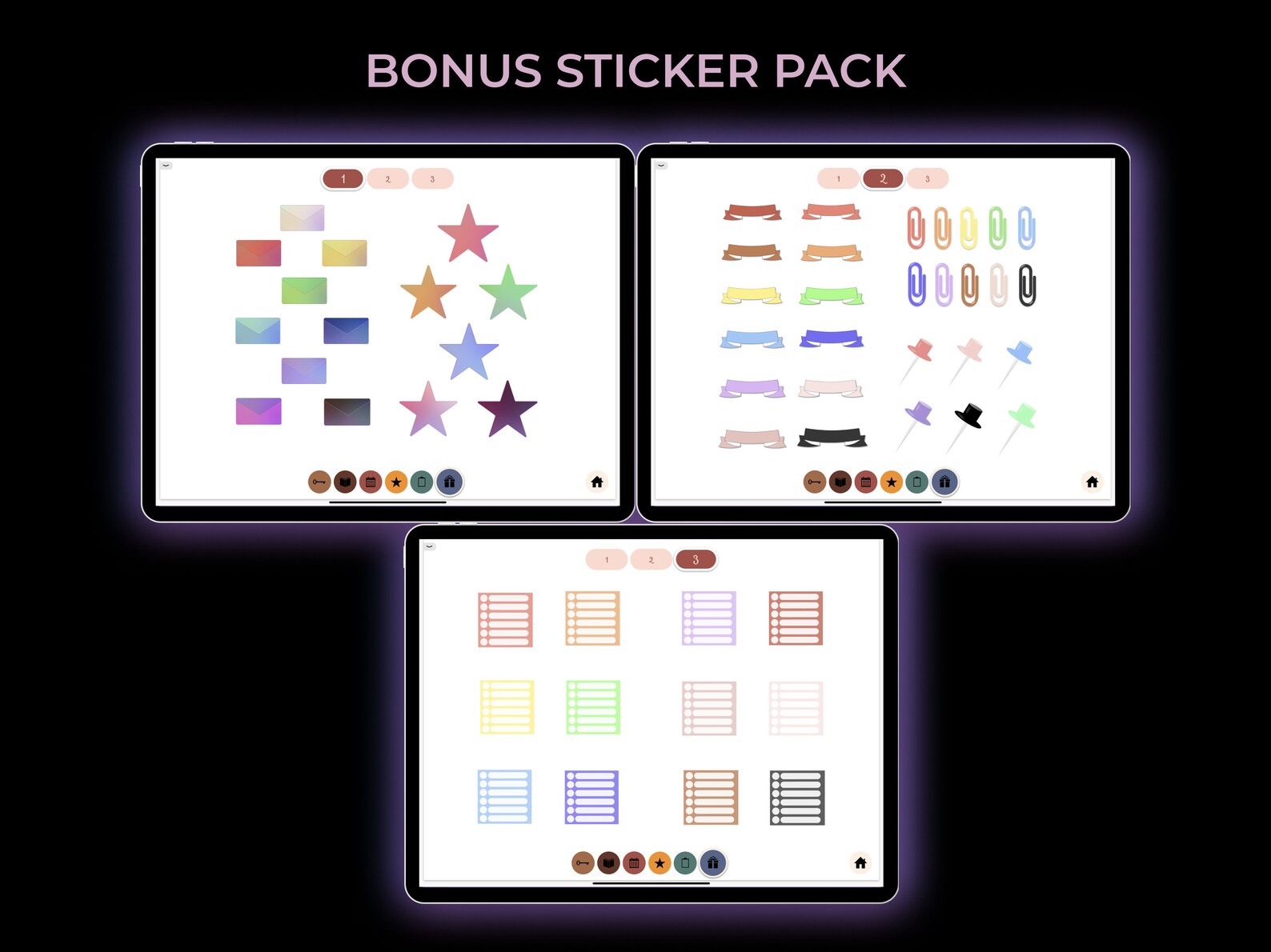 Digital Stickers, Language Learning Planner, Boho Stickers, Goodnotes ...