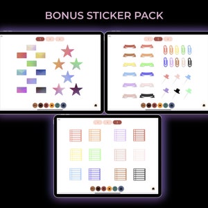 Digital Stickers, Language Learning Planner, Boho Stickers, Goodnotes ...