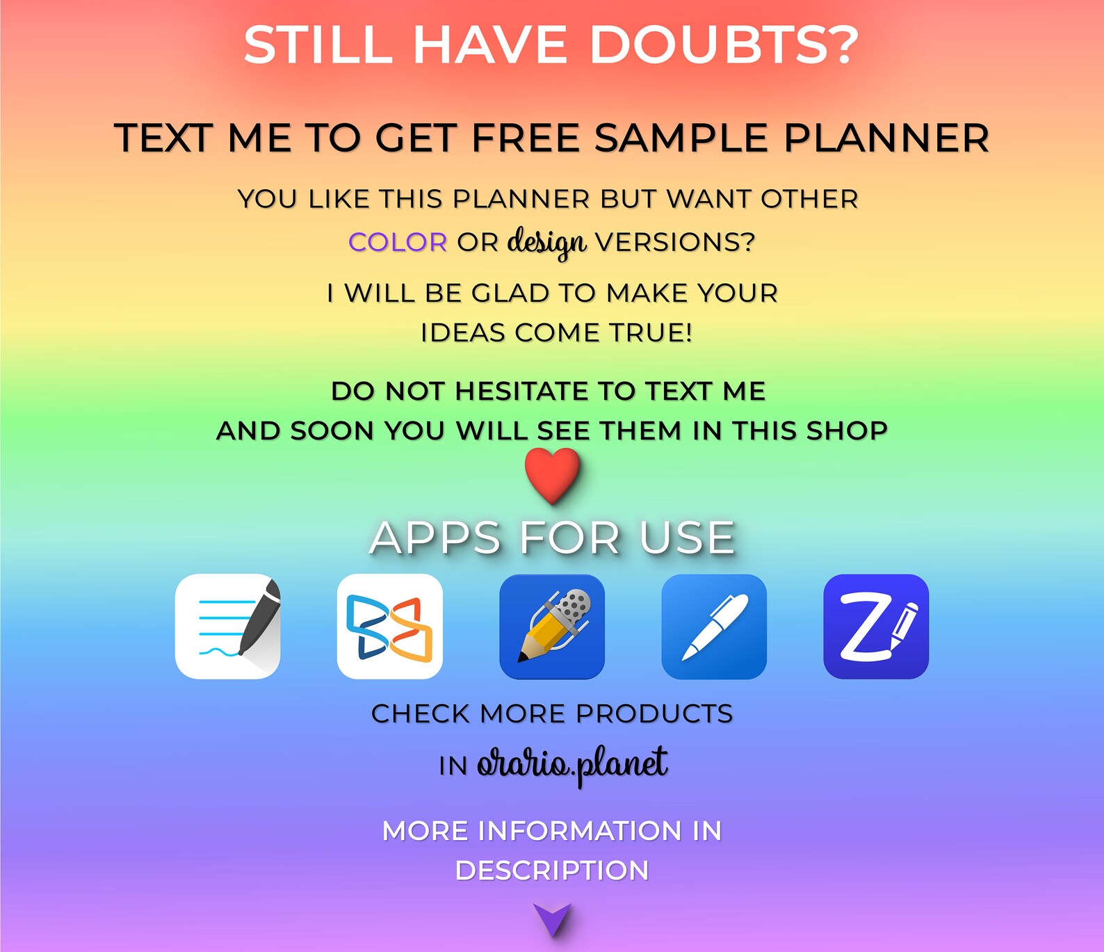 Language Learning Planner, Rainbow Planner, Study Notebook, Digital ...