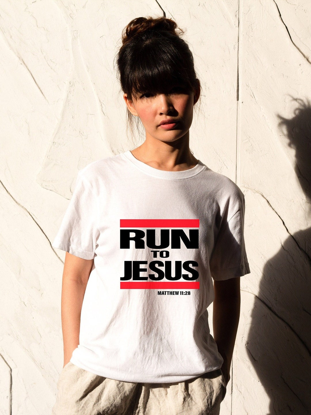 Run to Jesus, Christian Digital Design Illustration, Jesus Svg Png Eps ...