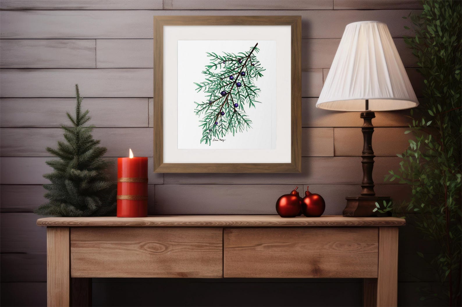 Juniper Watercolor Print Greeting Cards - Etsy