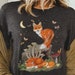 Fox Shirt Woodland Animals Shirt Fox Tshirt Gift for Fox Lover ...