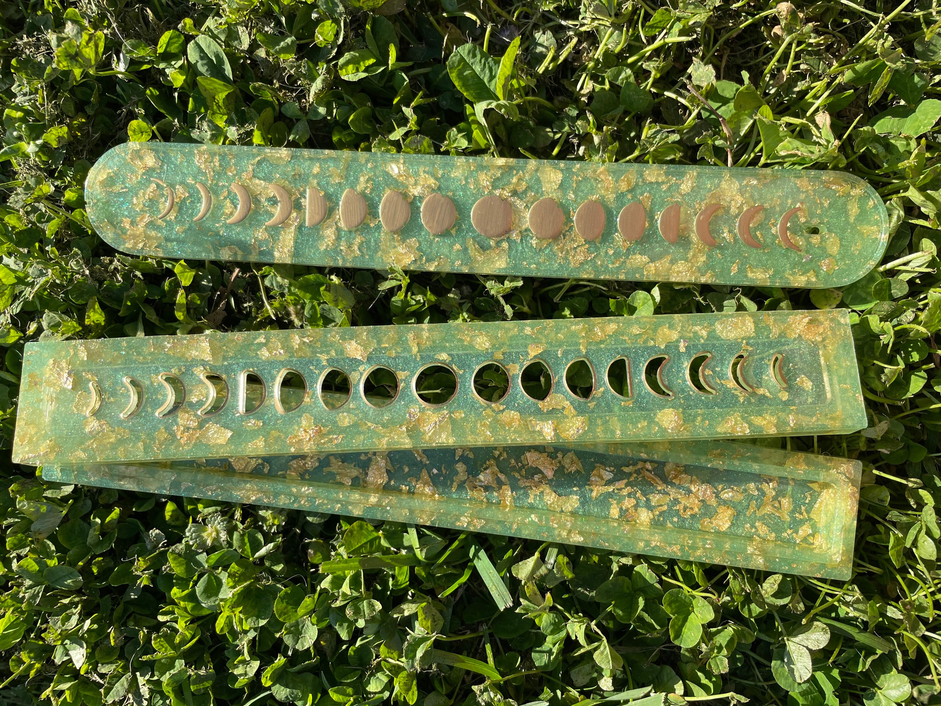 Handmade Resin Art Collection Green | Etsy