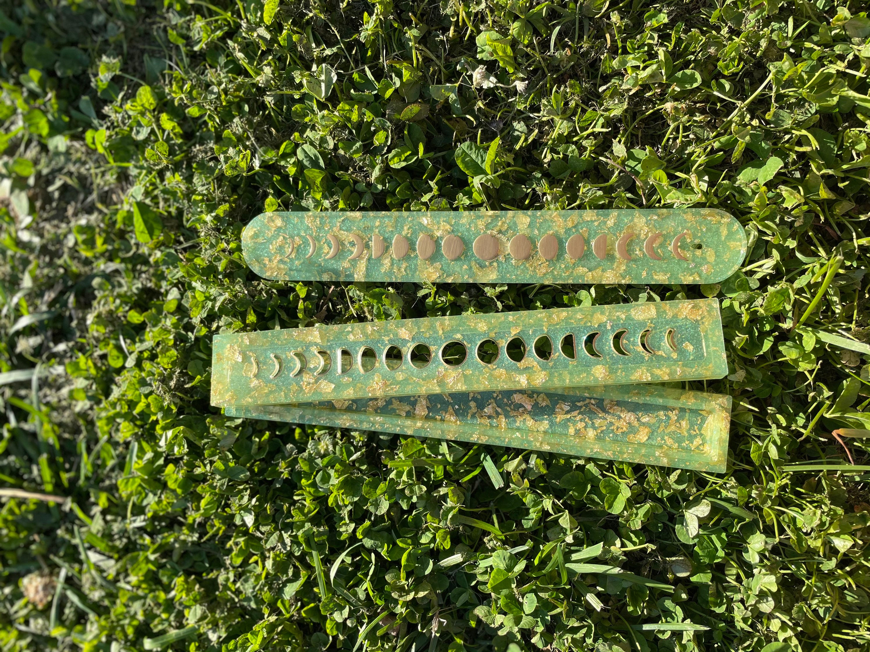 Handmade Resin Art Collection Green | Etsy