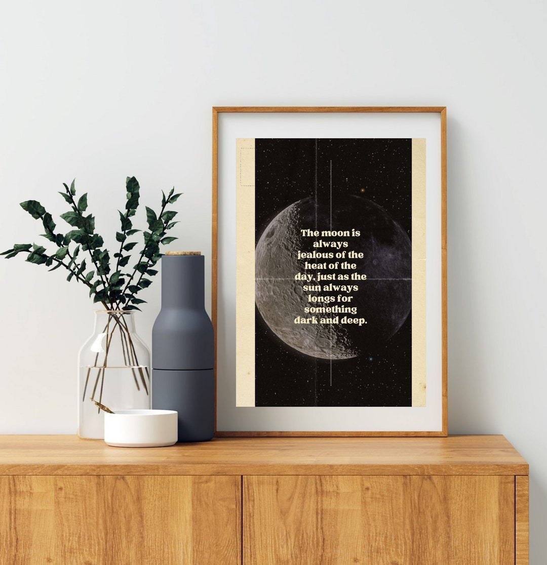 Practical Magic "the Moon" Quote Poster (digital Download) - Etsy