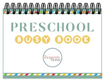 Preschool Busy Book - Etsy