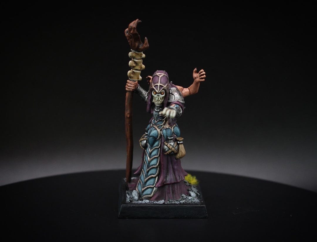 Necromancer | Painted Miniature | for Tabletop Gaming | Dungeons and ...