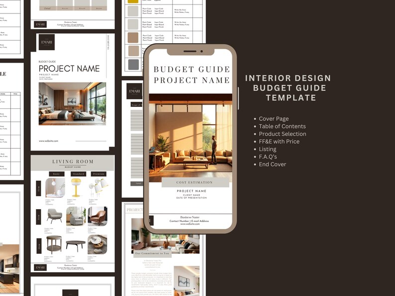 Interior Design Budget Sheet Template Budget Spreadsheet for Interior ...