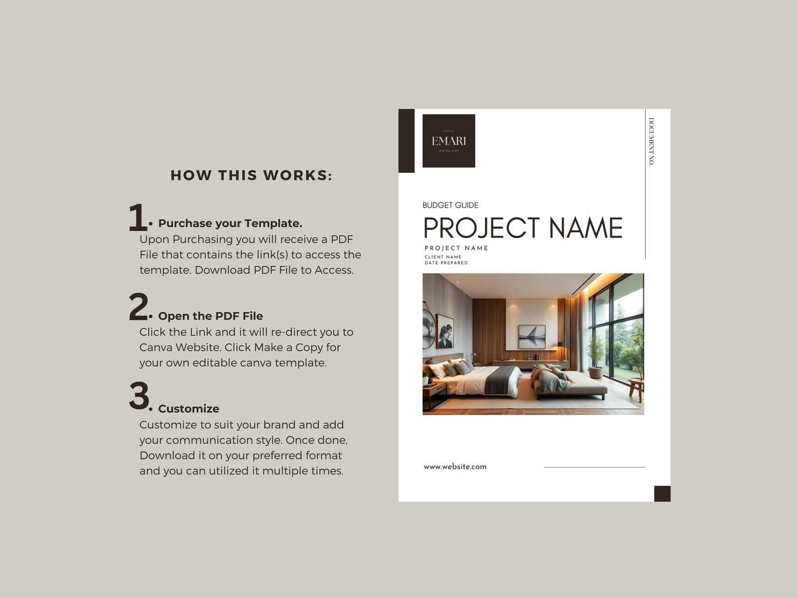 Interior Design Budget Sheet Template | Budget Spreadsheet for Interior ...