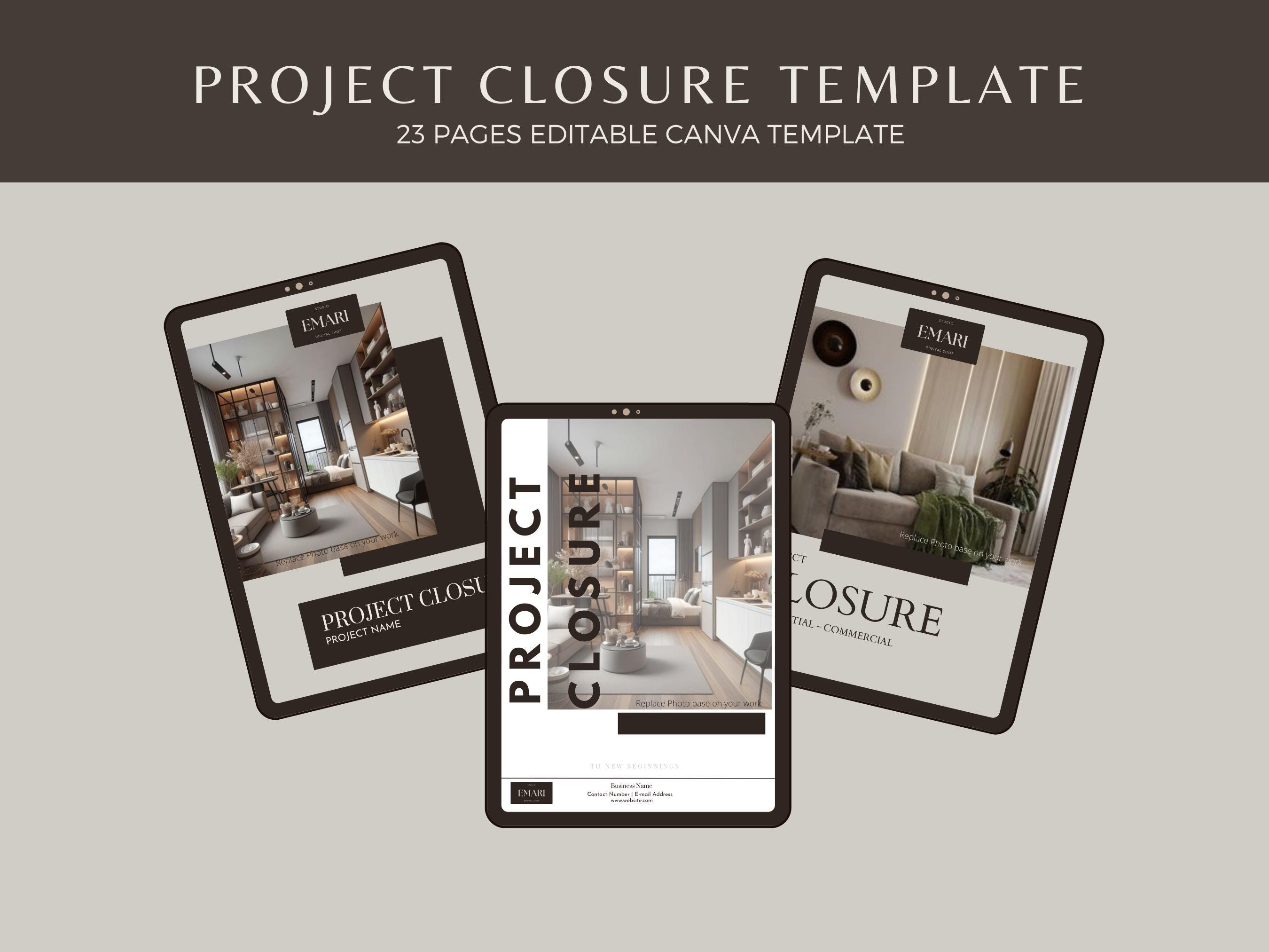 Interior Design Handover Book | Editable Offboarding Guide - Etsy