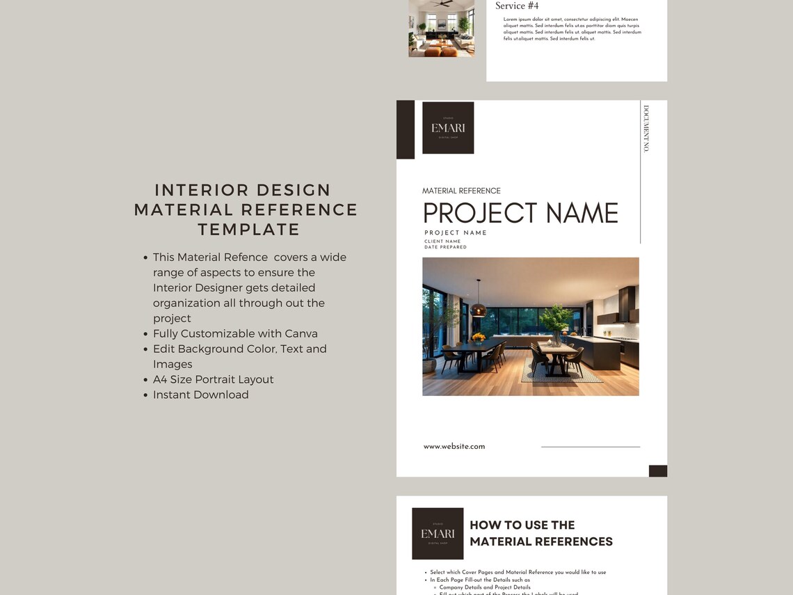 Finish Material Reference Template With Example, Finishing Schedule and ...