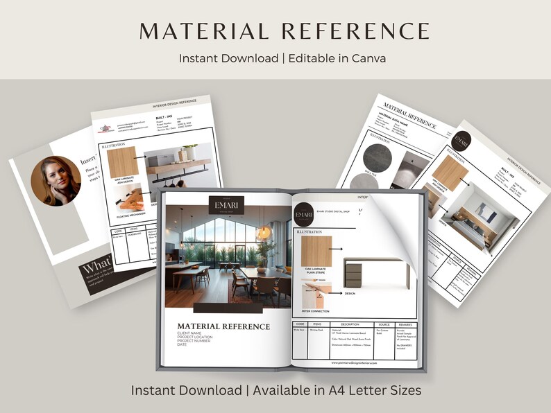 Finish Material Reference Template With Example, Finishing Schedule and ...