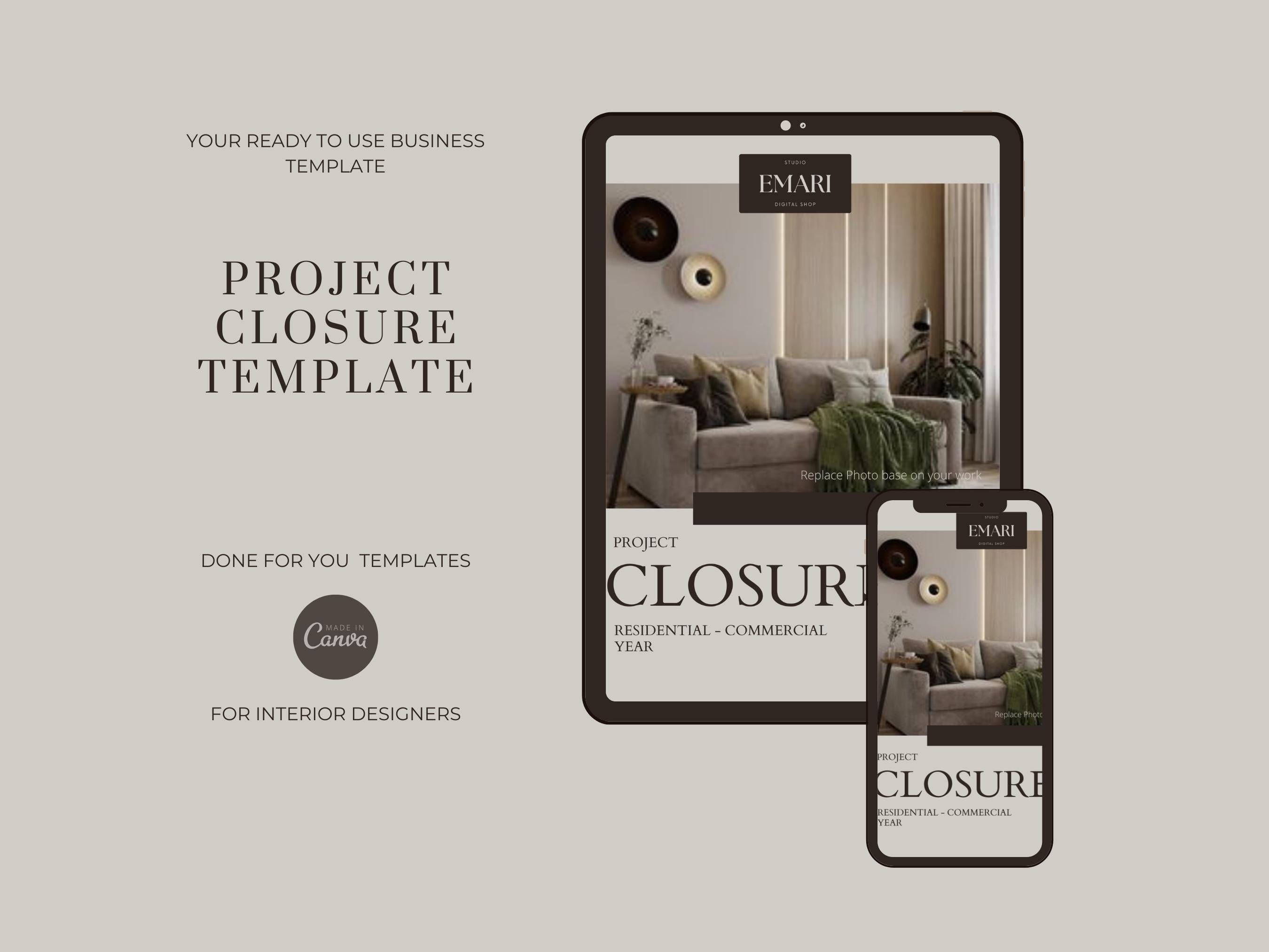 Interior Design Handover Book | Editable Offboarding Guide - Etsy