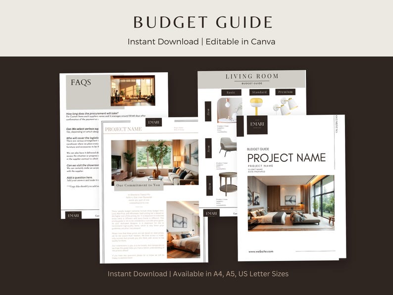 Interior Design Budget Sheet Template Budget Spreadsheet for Interior ...