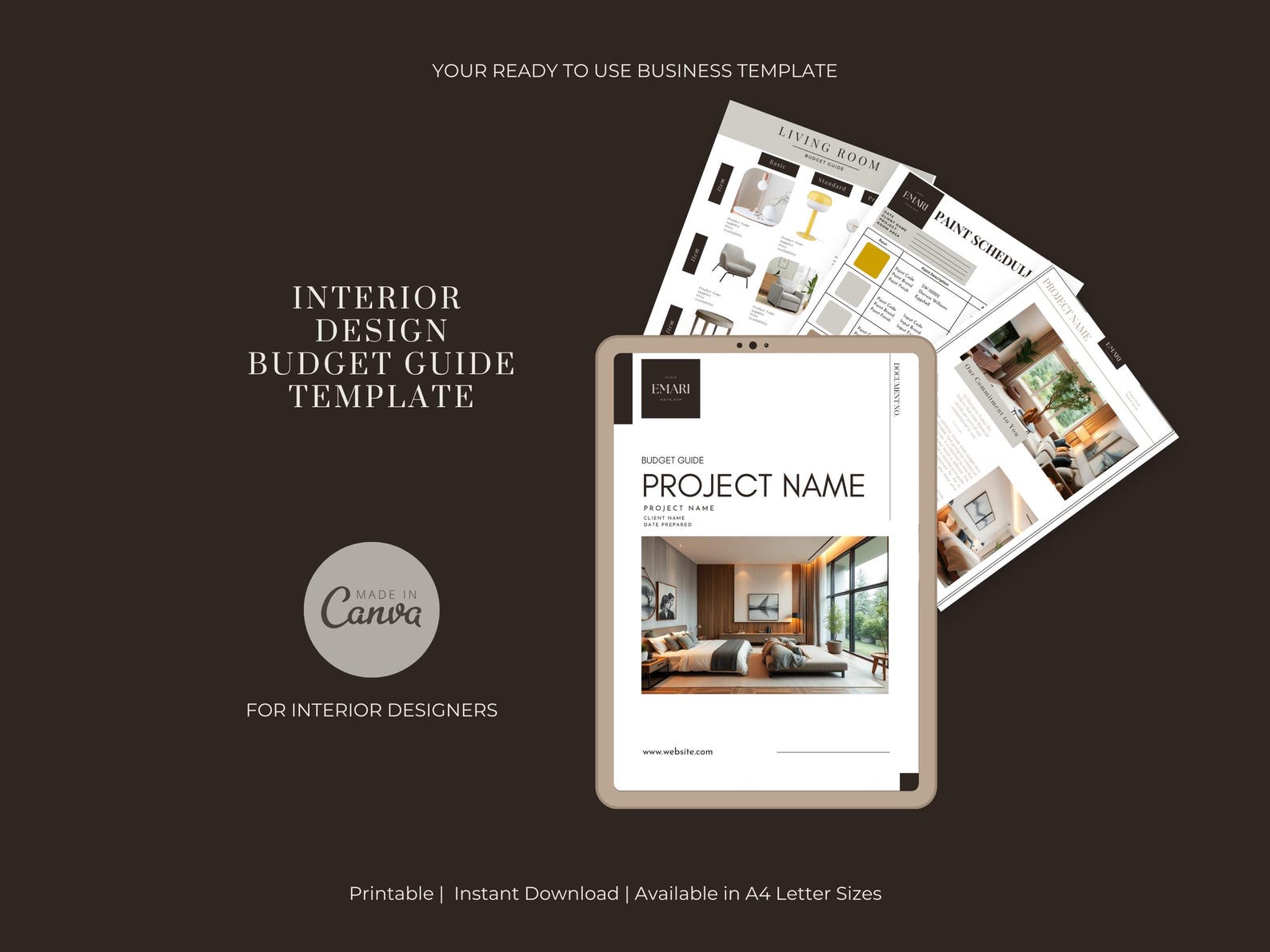 Interior Design Budget Sheet Template Budget Spreadsheet for Interior ...