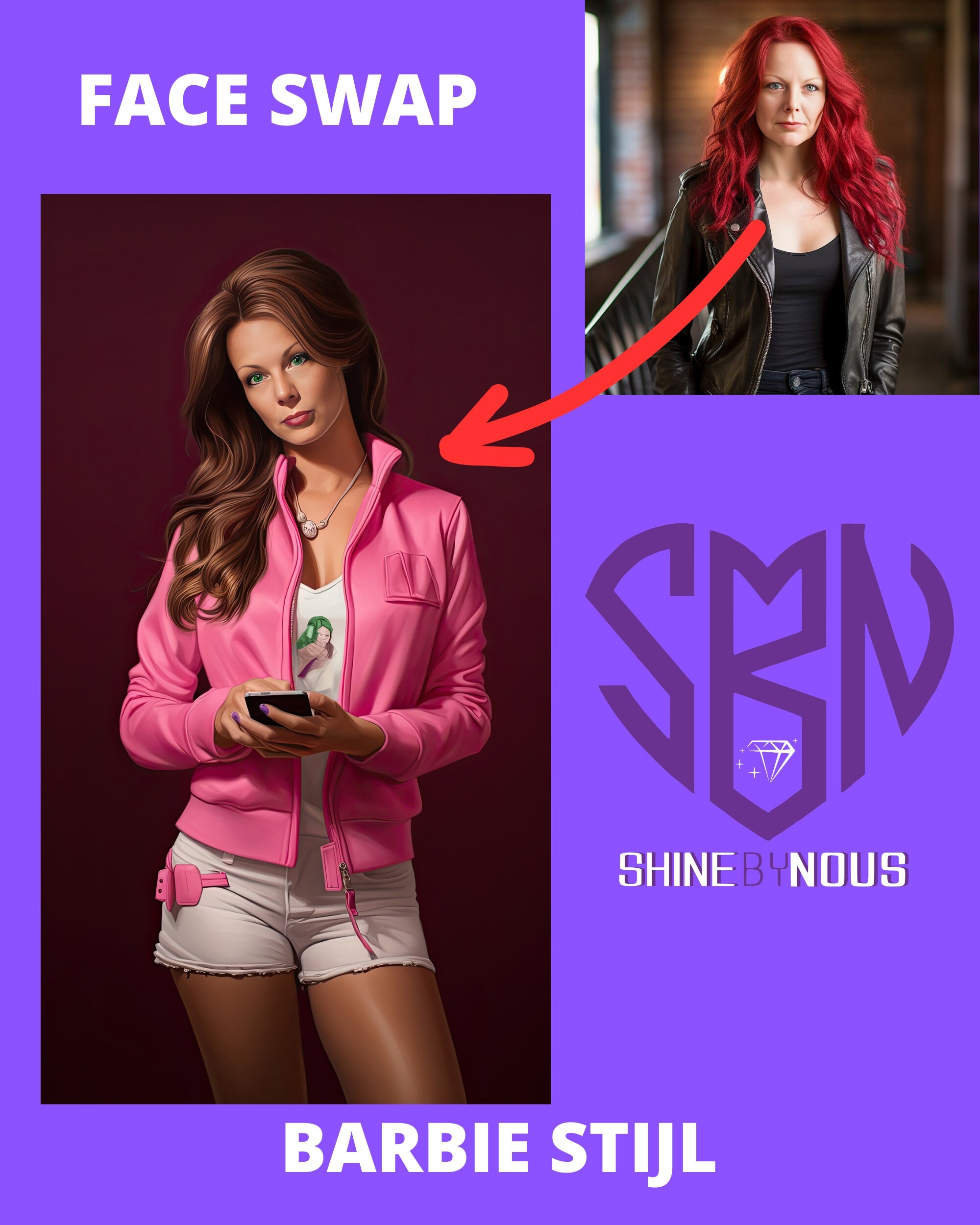 Turn Your Photo Into a Real Barbie: Personalized Barbie Face - Etsy