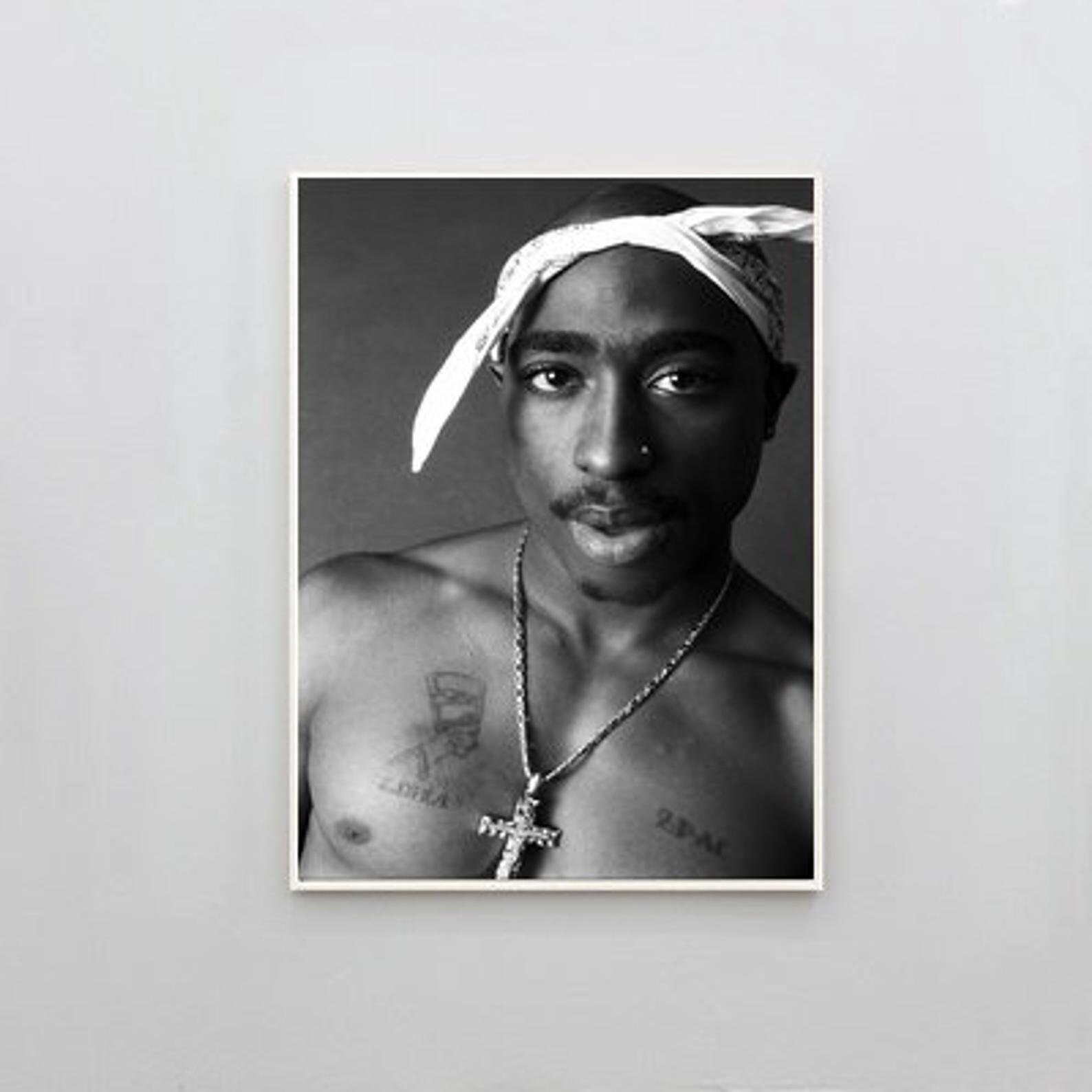 Tupac Shakur Poster 2PAC Poster Wall Art Home Decor Star | Etsy