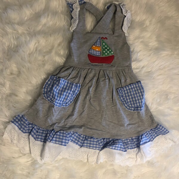 Sailboat Dress - Etsy