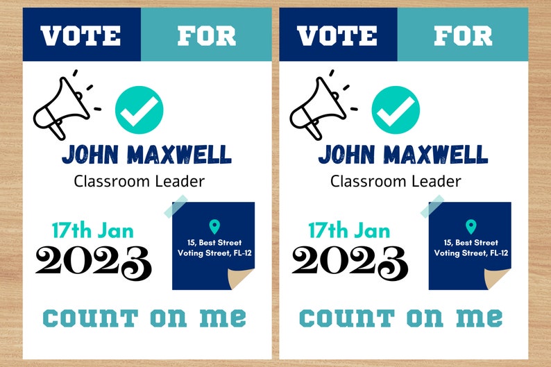 Childcare Voting Flyer Template | QR Code| Daycare Flyer | A4 Size ...