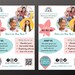 Childcare Flyer Template QR Code Daycare Flyer A4 Size Family Day Care ...