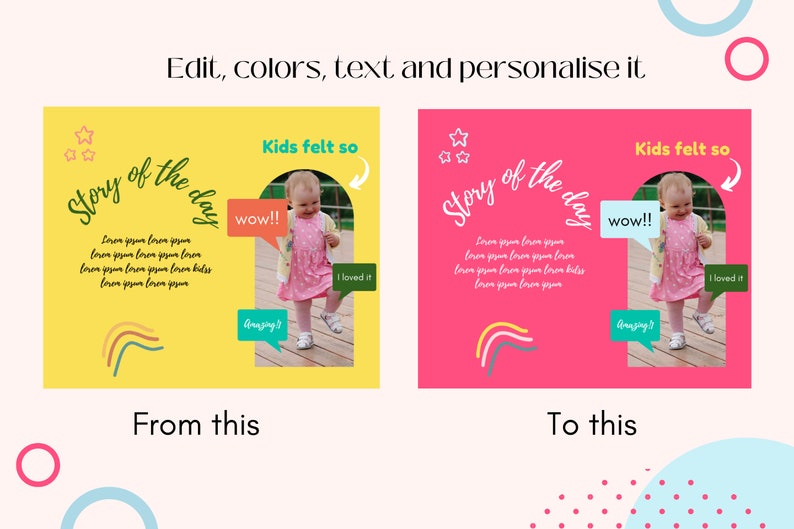 Childcare Instagram Flyer|facebook Posts| Canva| Diy|marketing| Daycare ...