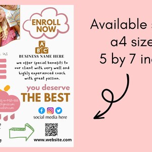 Childcare Event Flyer Template QR Code Daycare Flyer A4 Sizefamily Day ...