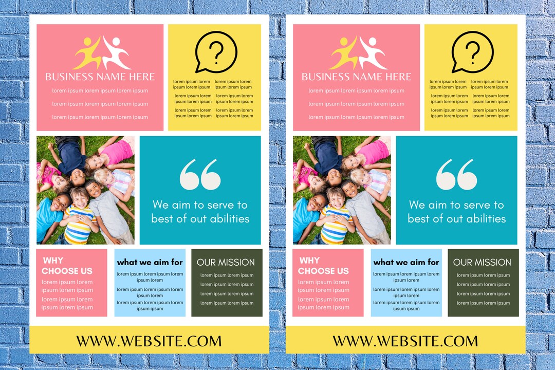 Editable Admission Flyer Template| QR Code| Daycare Flyer |A4 Size ...
