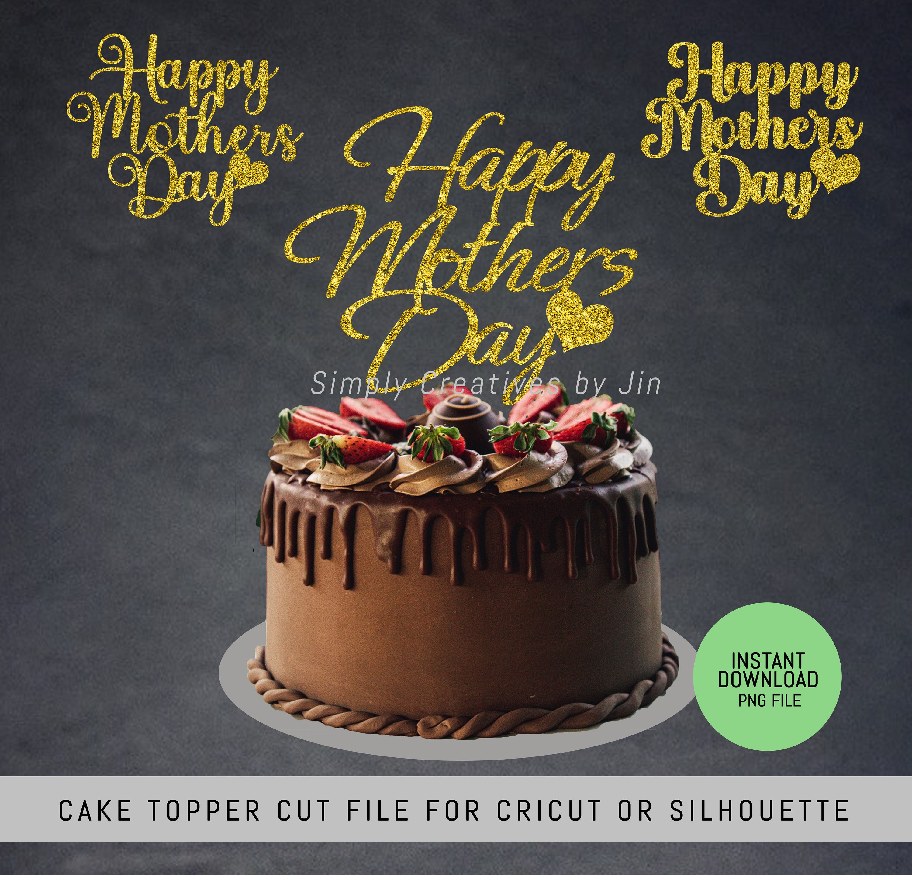 Happy Mothers Day Cut File | Happy Mothers Day PNG File | Happy Mothers ...