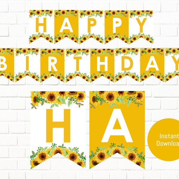 Sunflower Birthday - Etsy