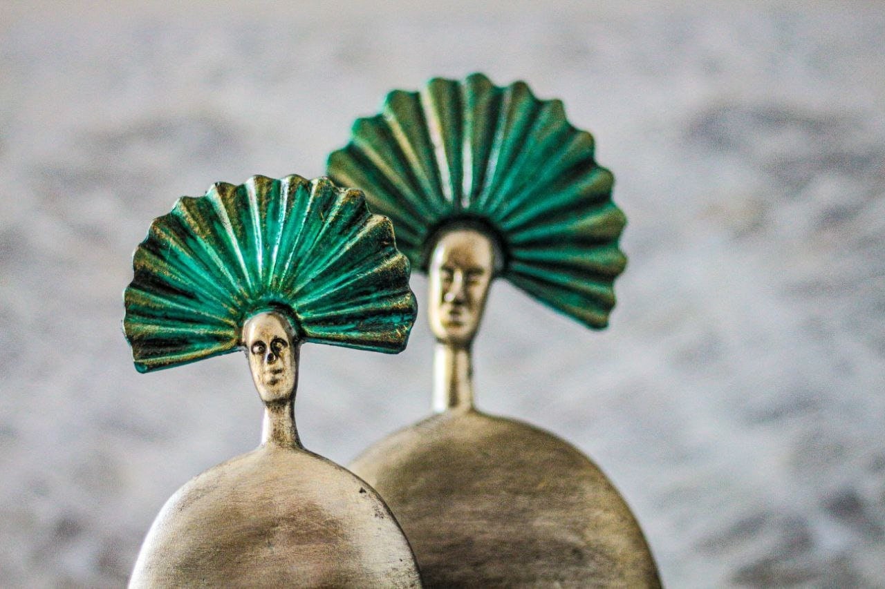 Unique Artwork Sun Head , Best Statue for Home , Handmade Resin ...