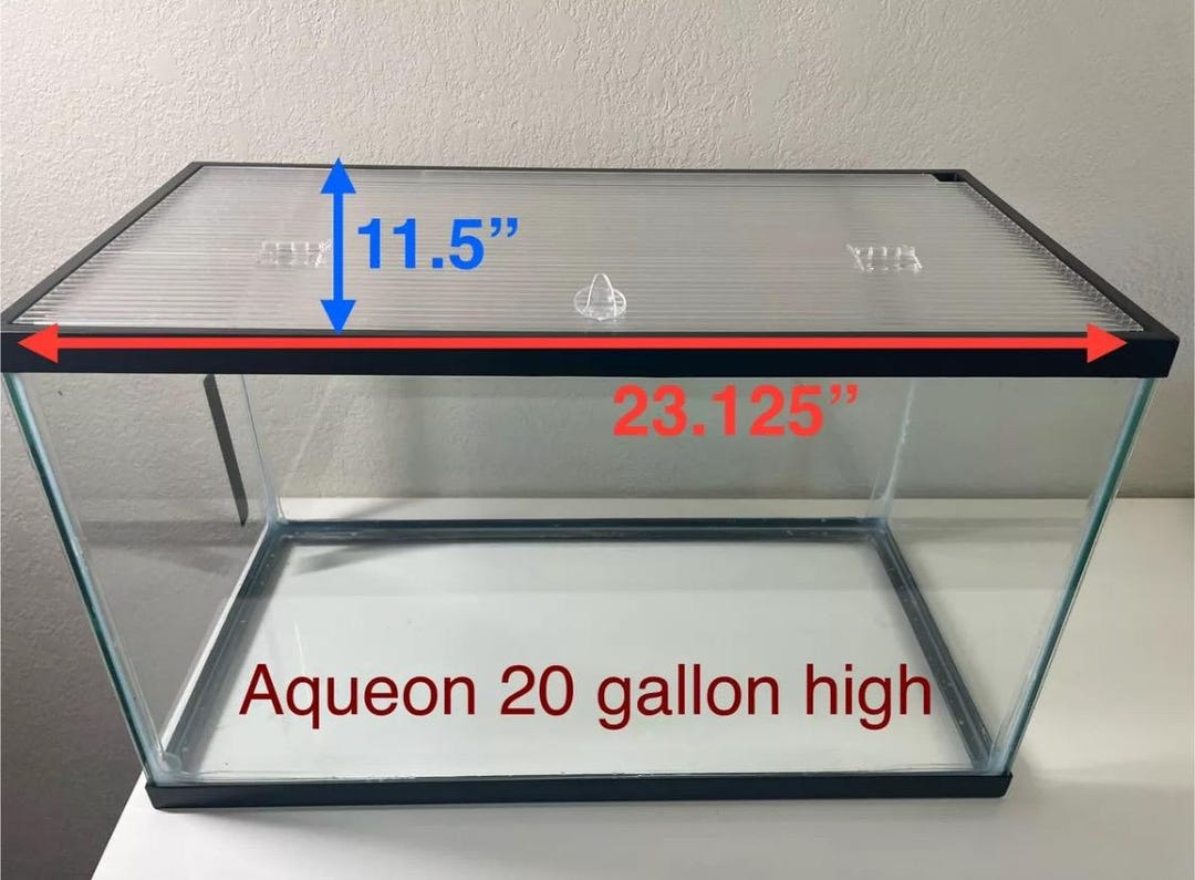Aquarium Lid Polycarbonate Twin Wall 20 Gallon High - Etsy