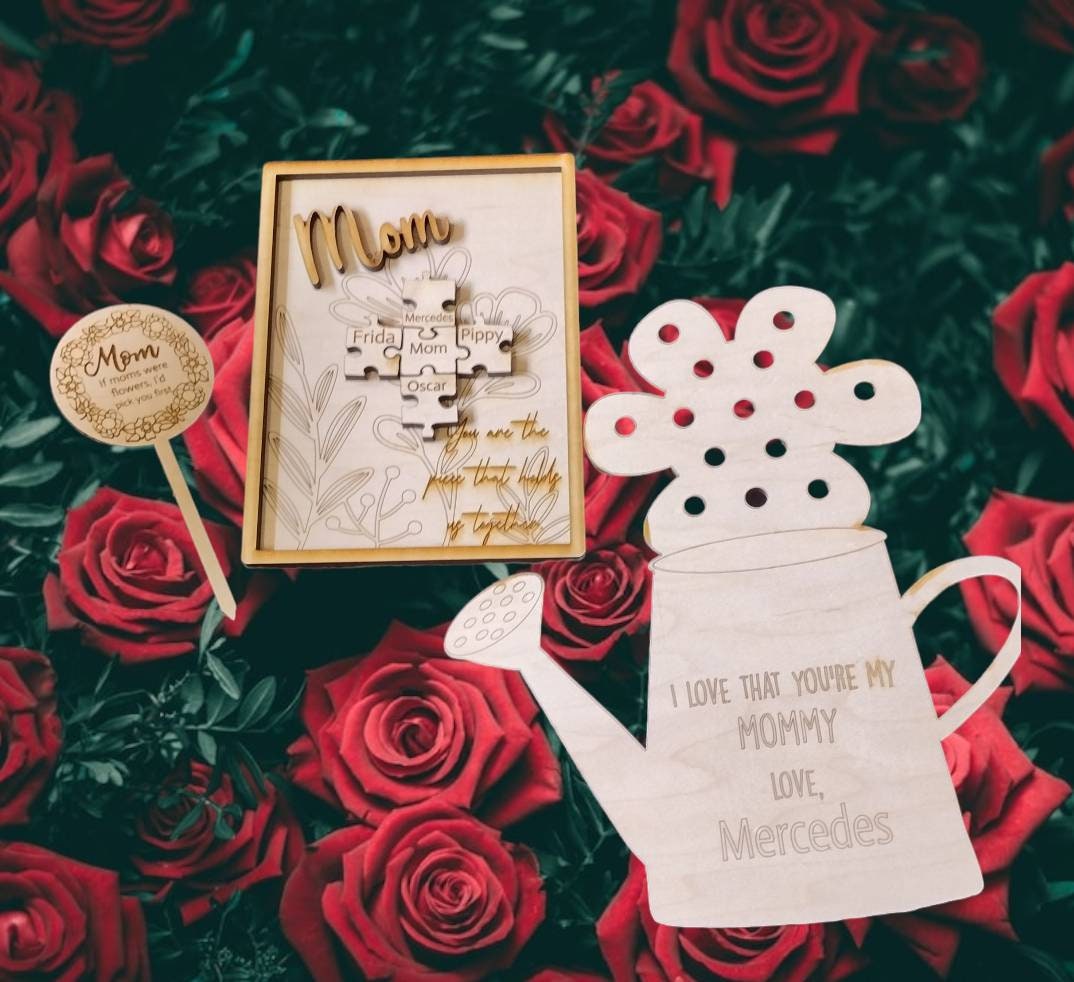 Personalized Mother's Day Craft Kit for Kids, Mothers Day Gift ...