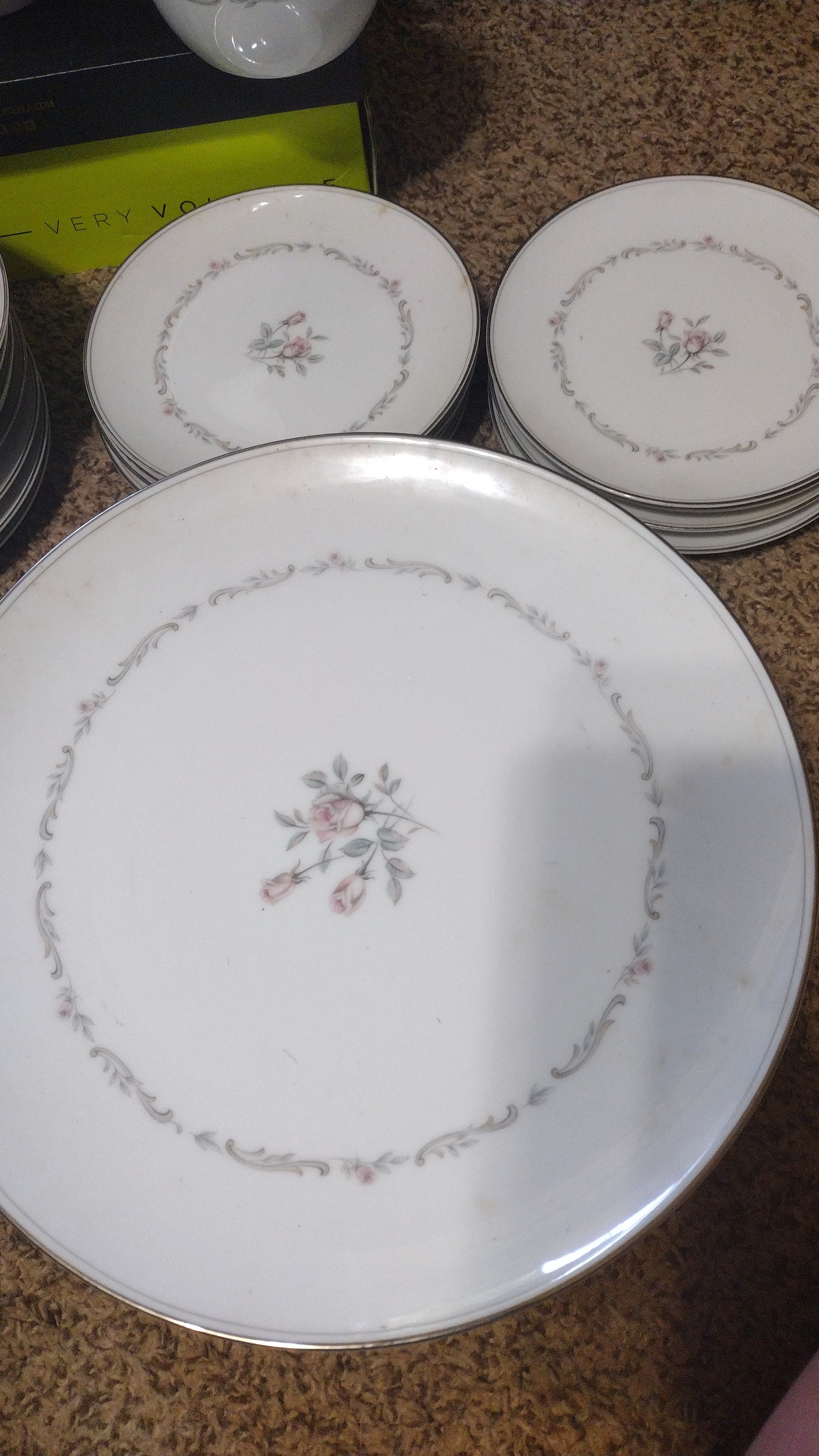 Vintage Noritake China Dish Set Mayfair #6109 Set of 45 - Etsy