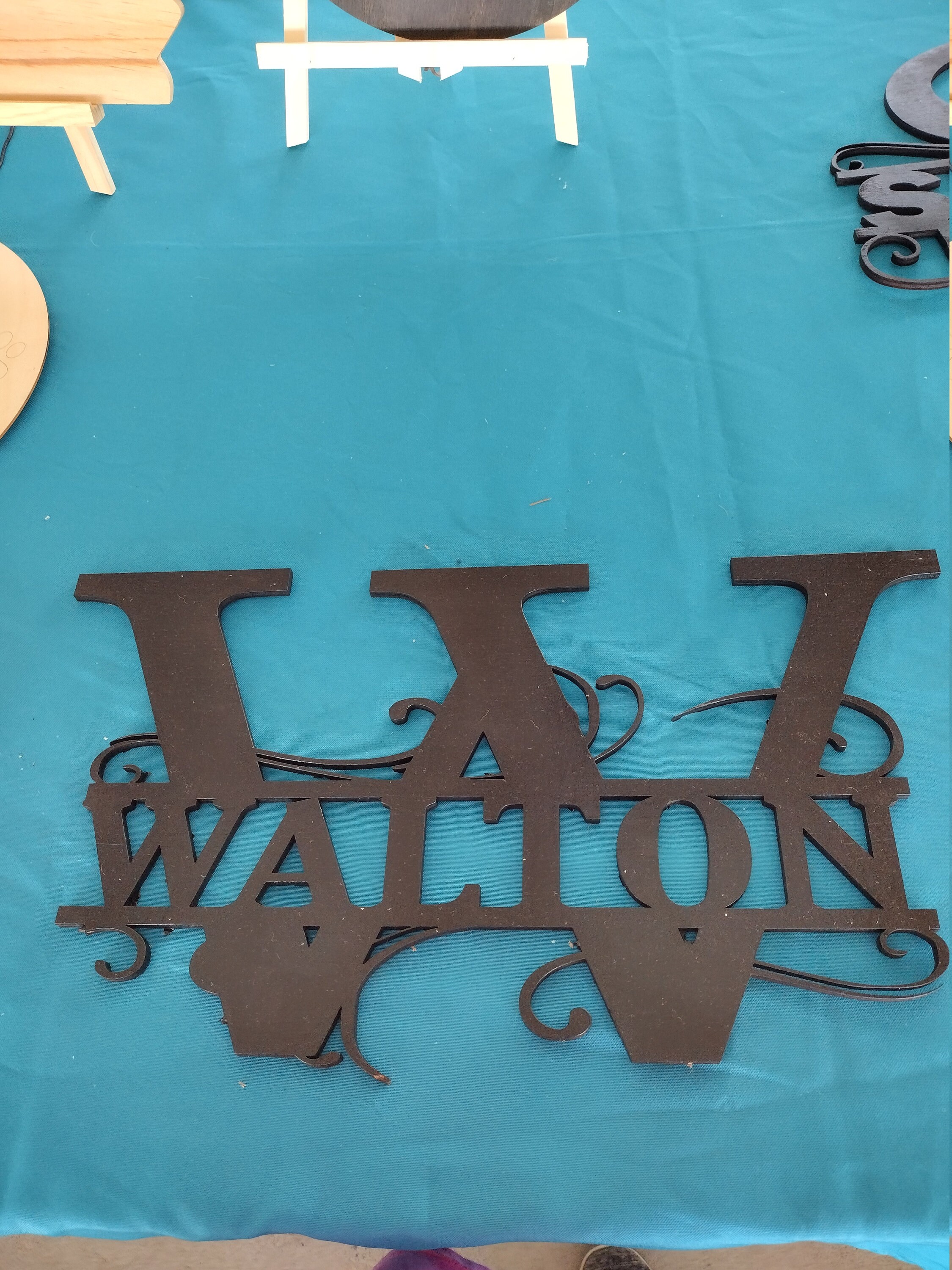 Personalized Wooden Monogram Sign/ Wall Hanging - Etsy