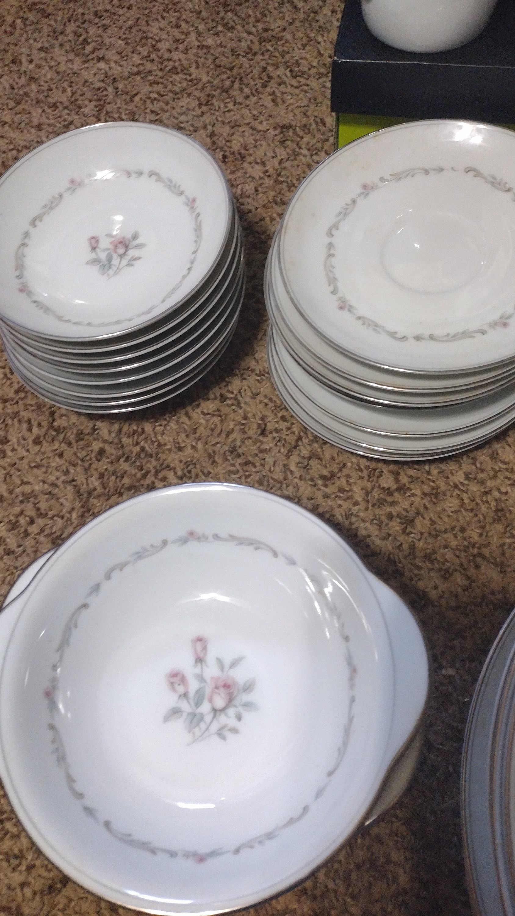 Vintage Noritake China Dish Set Mayfair #6109 Set of 45 - Etsy